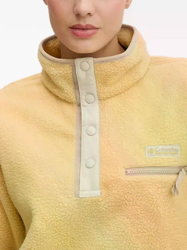 Columbia Helvetia Fleece Sweater With Logo Patch