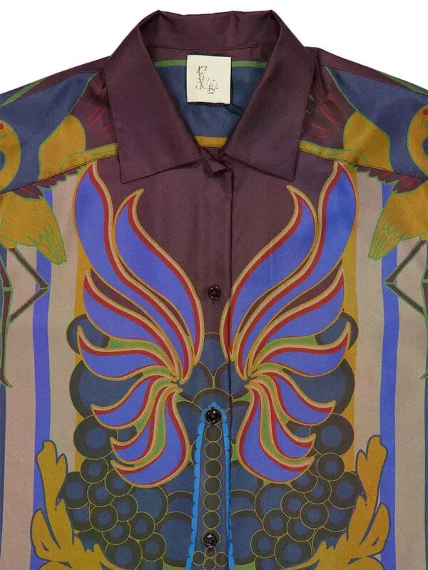 PAULA Printed Short-sleeve Shirt