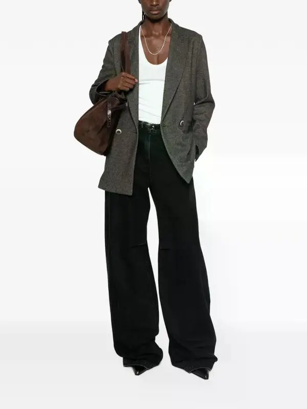 Herno Double-breasted Notched-lapels Blazer