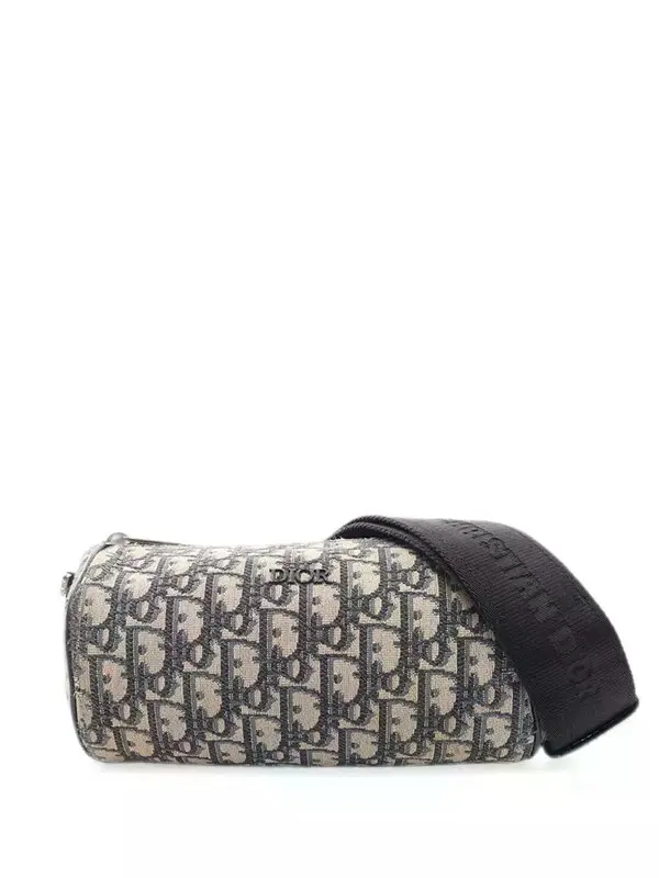 Dior 2000-2026 Oblique Canvas Roller Messenger Bag Crossbody Bag