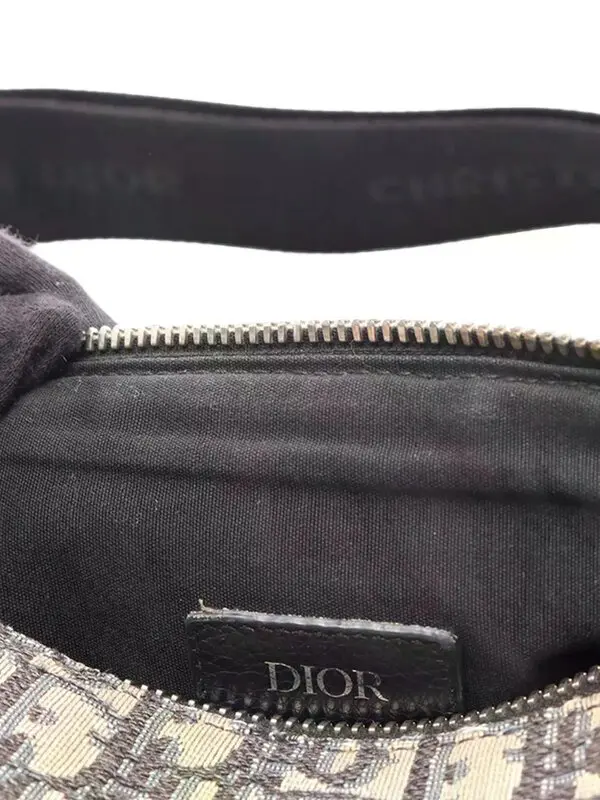 Dior 2000-2026 Oblique Canvas Roller Messenger Bag Crossbody Bag