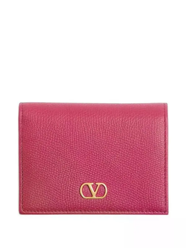Valentino Garavani Grainy Calfskin Wallet