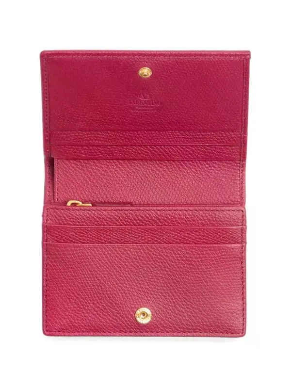Valentino Garavani Grainy Calfskin Wallet