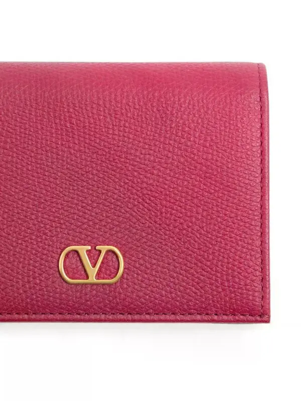 Valentino Garavani Grainy Calfskin Wallet