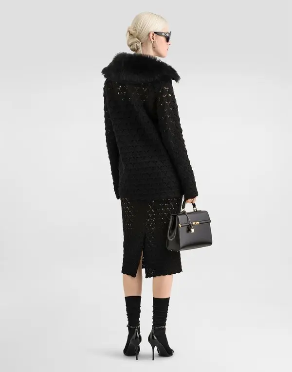 Dolce & Gabbana Crochet Jacket Blazers