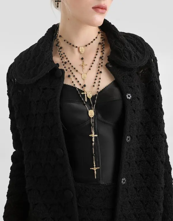 Dolce & Gabbana Crochet Jacket Blazers
