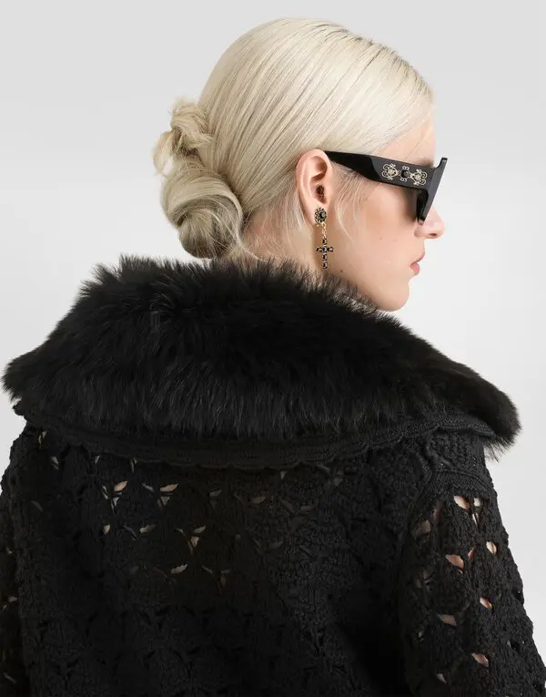 Dolce & Gabbana Crochet Jacket Blazers