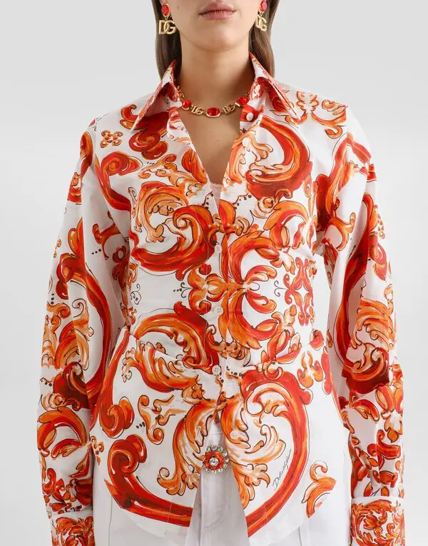 Dolce & Gabbana Camicia Shirts And Tops Multi-colored