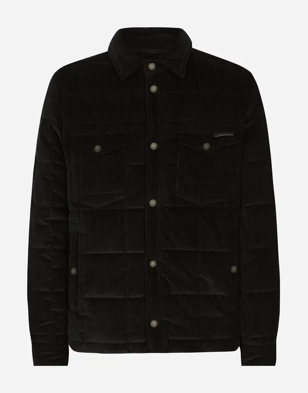 Dolce & Gabbana Quilted Corduroy Jacket