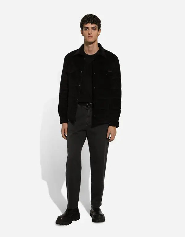 Dolce & Gabbana Quilted Corduroy Jacket