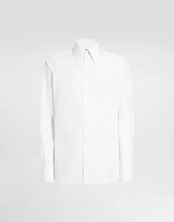 Dolce & Gabbana Gold Poplin Shirt Shirts