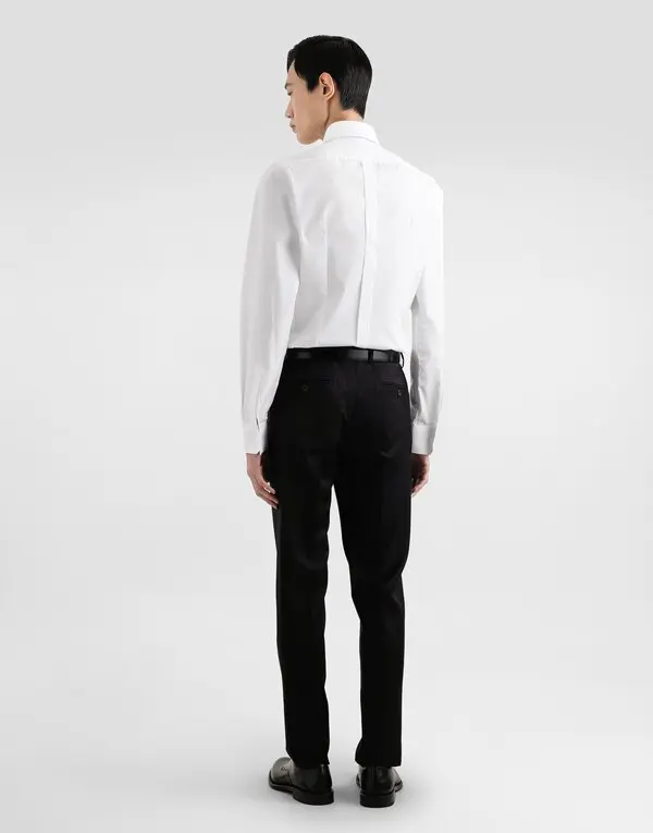 Dolce & Gabbana Gold Poplin Shirt Shirts