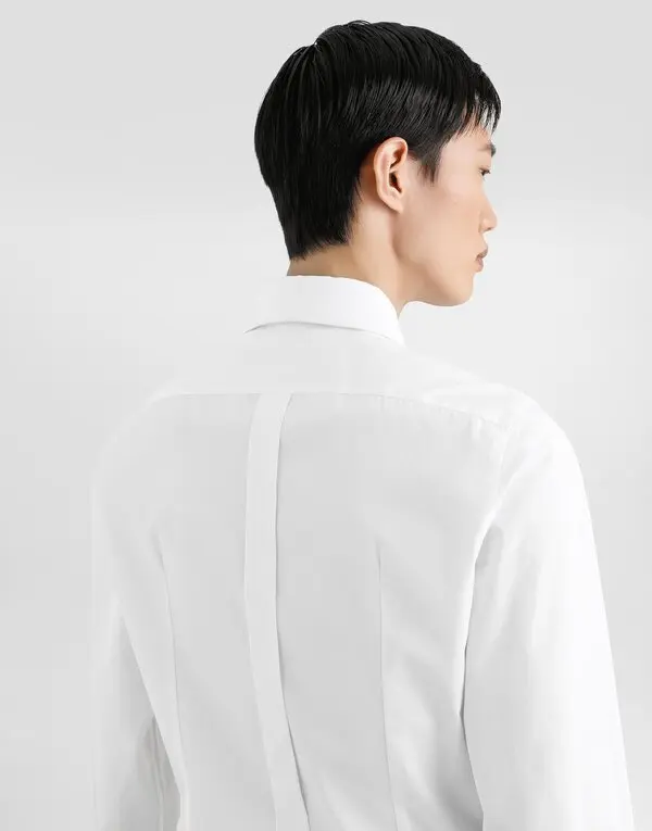 Dolce & Gabbana Gold Poplin Shirt Shirts