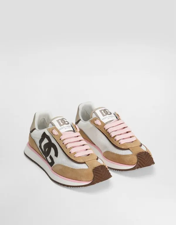 Dolce & Gabbana Mixed-material Dg Cushion Sneakers Sneakers - Multicolor
