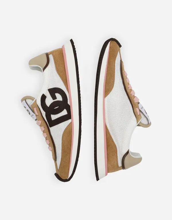 Dolce & Gabbana Mixed-material Dg Cushion Sneakers Sneakers - Multicolor