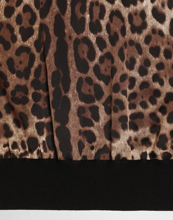 Dolce & Gabbana Leo- Wool Pullover Sweaters And Cardigans Animal