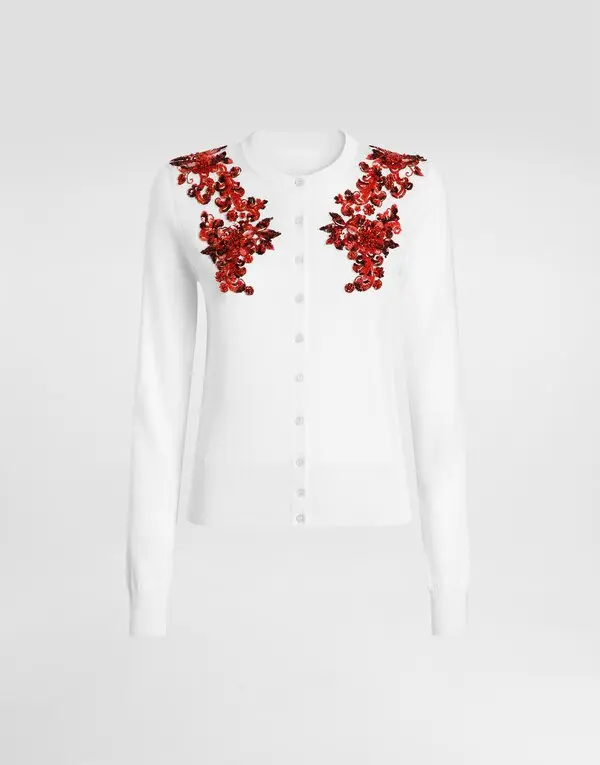 Dolce & Gabbana Cardigan Girocollo Sweaters And Cardigans