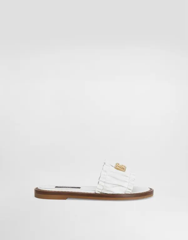 Dolce & Gabbana Ciabatta Flat Shoes Leather