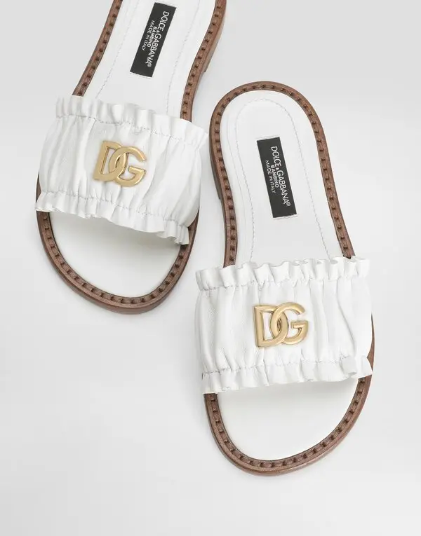 Dolce & Gabbana Ciabatta Flat Shoes Leather