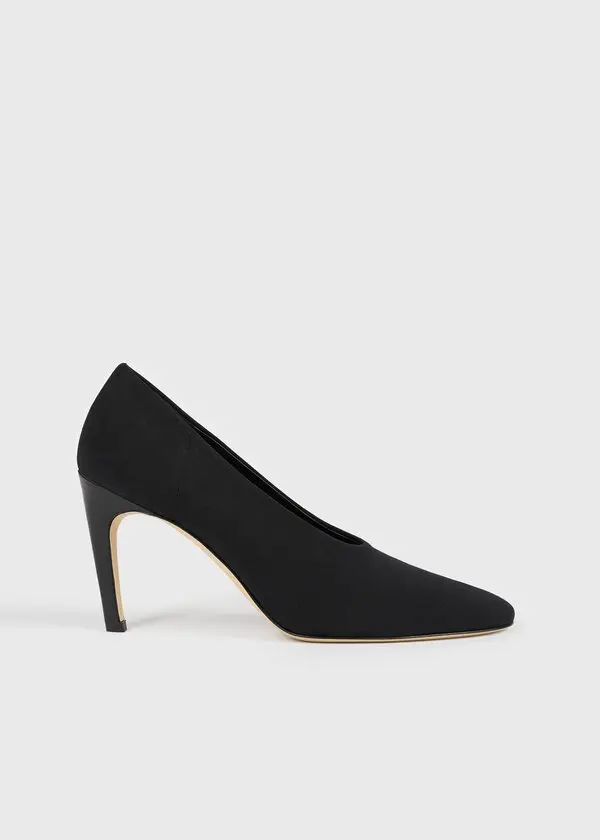 TOTEME Slip Jersey Pumps - Black