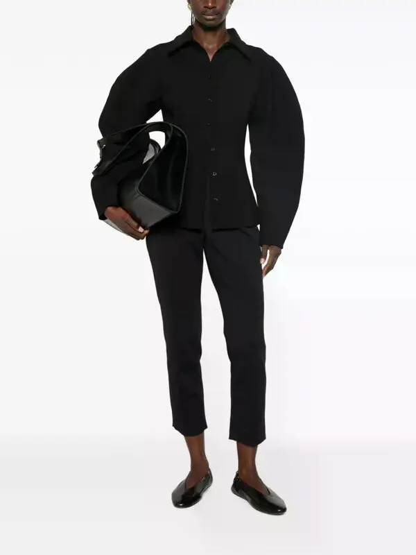 CFCL Tapered-leg Cropped Trousers