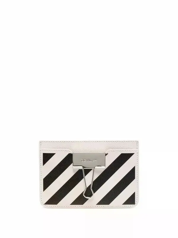Off-White Binder Diag Cardholder