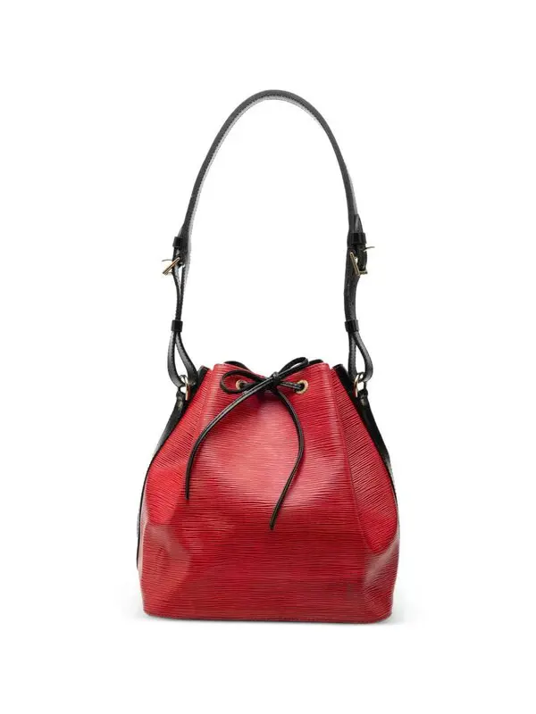 LOUIS VUITTON Epi Petit Bicolor Noe Bucket Bag