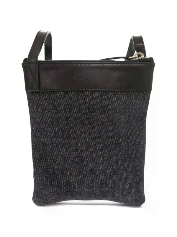 BVLGARI Logomania Canvas Crossbody Bag