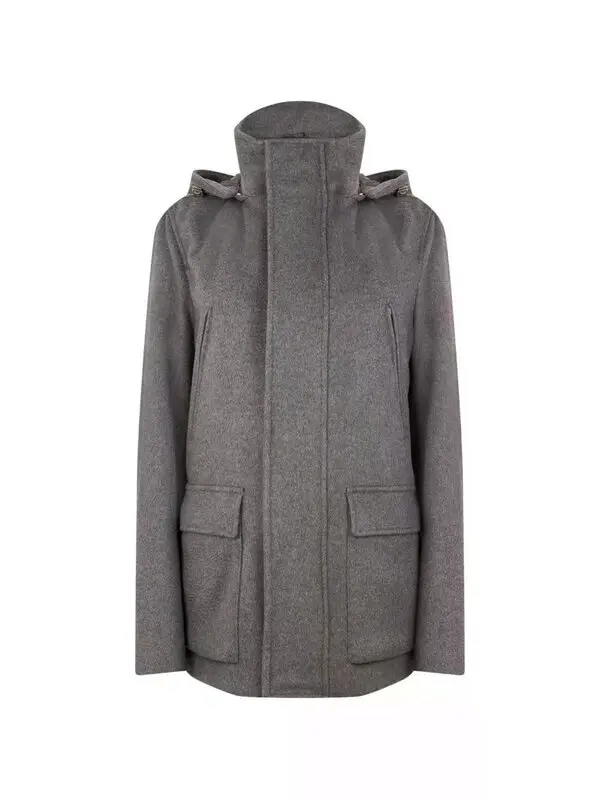 Herno Hooded Cashmere Coat