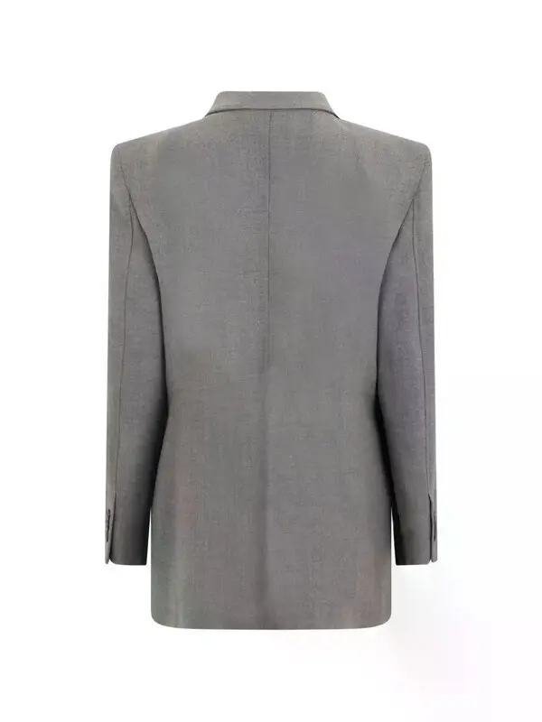 Alberta Ferretti Double-breasted Structured-shoulder Blazer