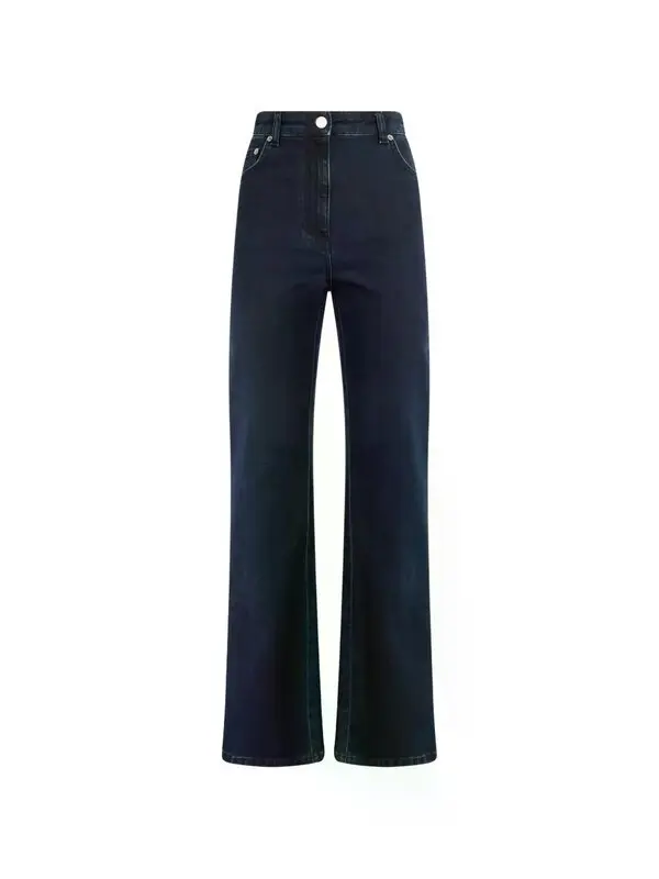 Alberta Ferretti Straight-cut Loose-fit Jeans