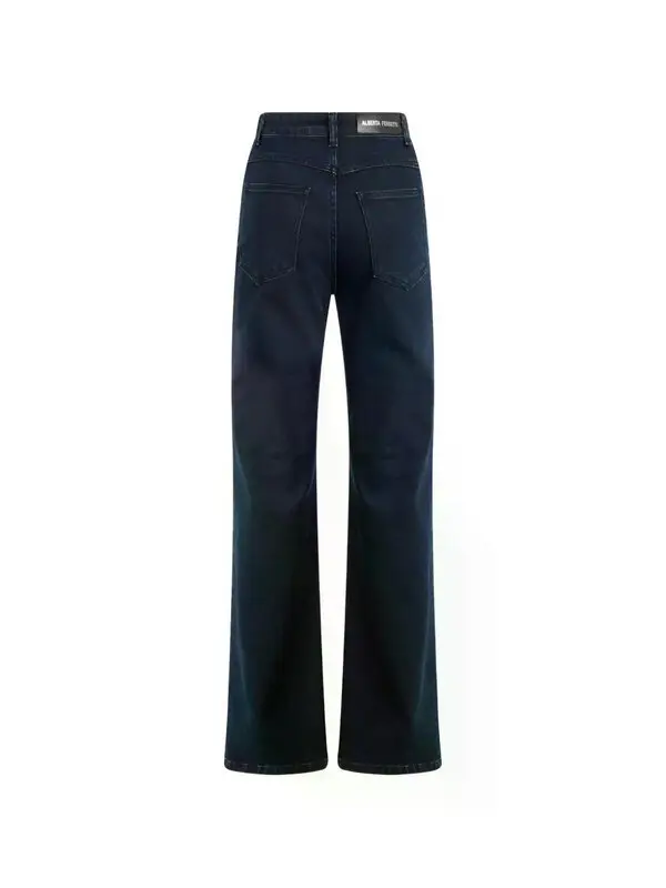 Alberta Ferretti Straight-cut Loose-fit Jeans