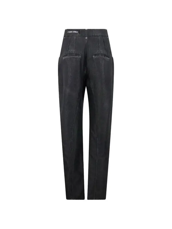 Alberta Ferretti Straight-leg Panelled Trousers