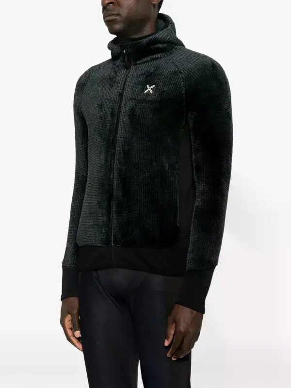 MONTURA Waffle-knit Hooded Jacket