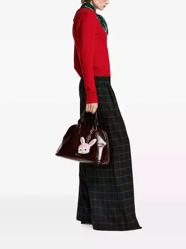 Essentiel Antwerp Karla Patent-effect Shoulder Bag
