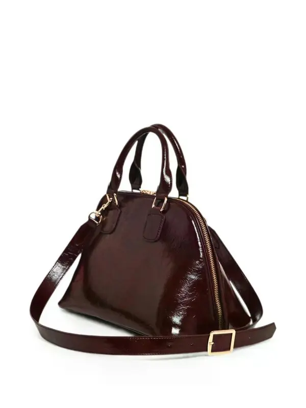 Essentiel Antwerp Karla Patent-effect Shoulder Bag