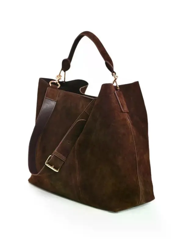 Essentiel Antwerp Kroon Suede Shoulder Bag