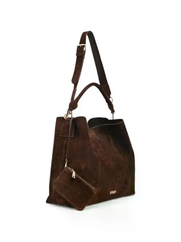 Essentiel Antwerp Kroon Suede Shoulder Bag