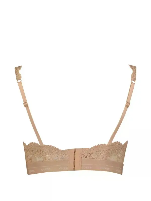 Guess Floral-lace Scalloped-trim Bra