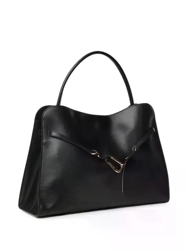 FRANCESCO BIASIA Non-stop Carabiner Leather Tote Bag