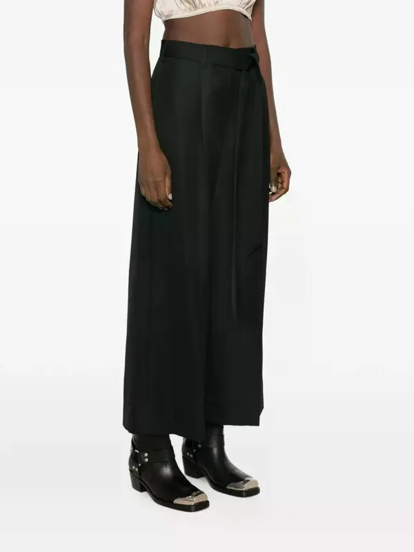 Simone Rocha Belted Wide-leg Trousers