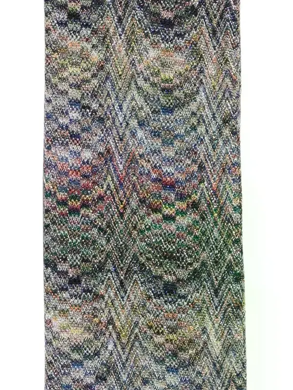 Missoni Zigzag Fringed Scarf