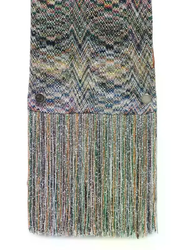 Missoni Zigzag Fringed Scarf