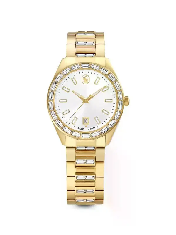 SWAROVSKI Matrix Crystal-embellished Bezel 40mm Watch