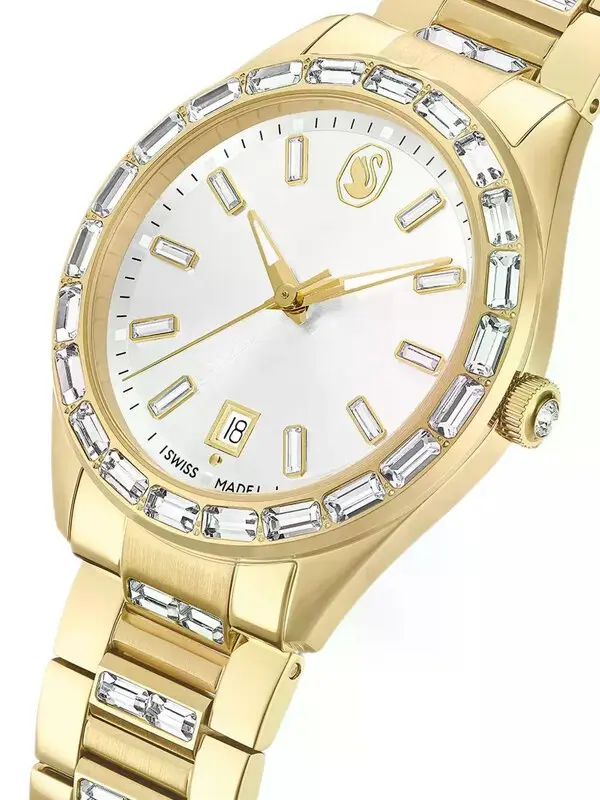 SWAROVSKI Matrix Crystal-embellished Bezel 40mm Watch
