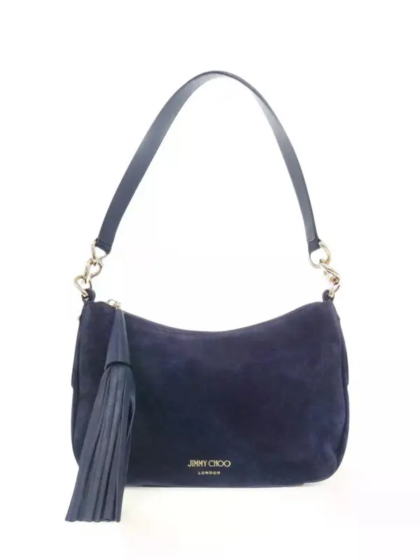 JIMMY CHOO 2015-2026 Suede Athini Shoulder Bag