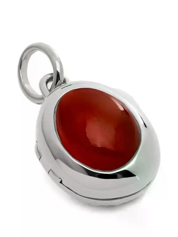 Monica Vinader January-birthstone Red Onyx Locket