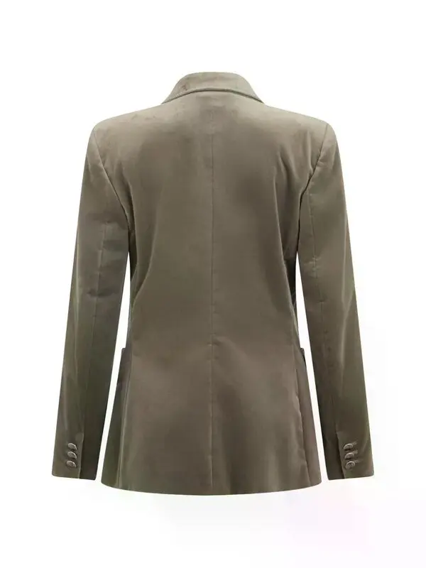 Alberta Ferretti Fitted Notched-collar Blazer