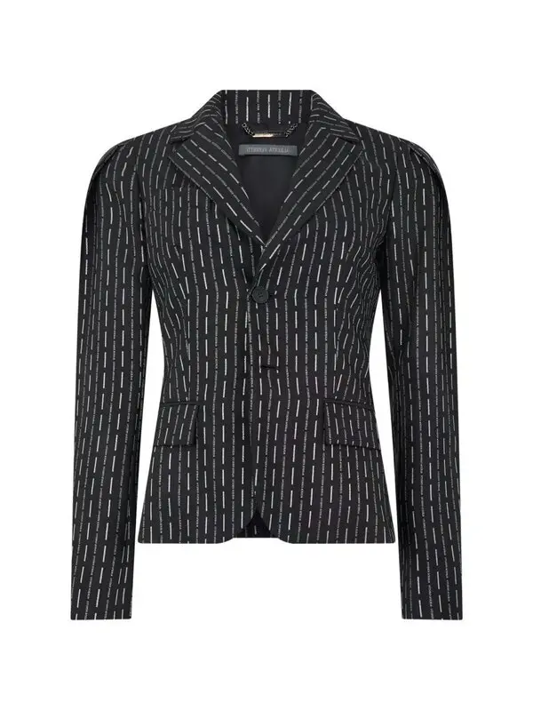 Alberta Ferretti Pinstripe-pattern Blazer