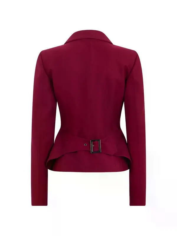 Alberta Ferretti Buckled Detail Blazer
